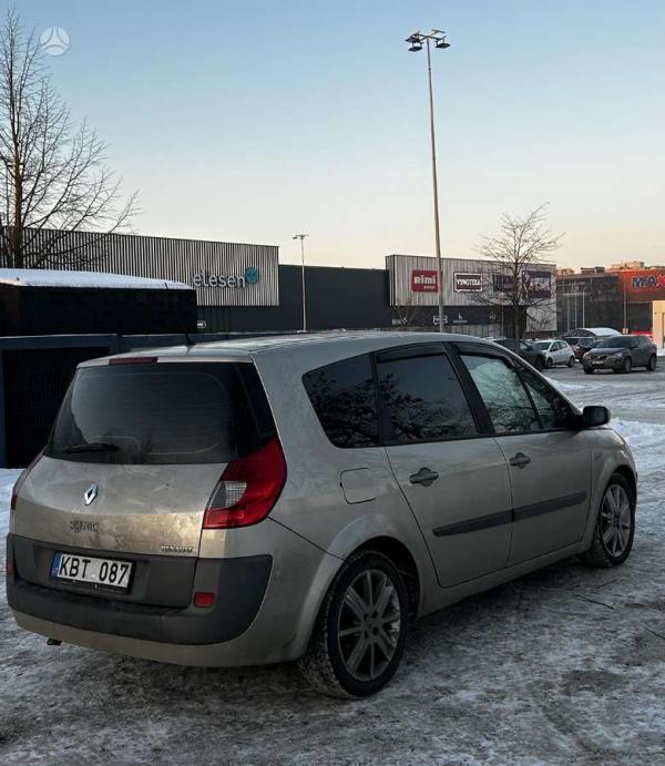 Dzeltens Renault Grand Scenic 2006 Šauļi, ar dzinēja tilpumu 1.87 L un nobraukumu 325 tūkst. km par 1100 €, foto 2 vietnē AUTOMOTO.COM.LV