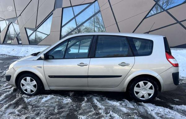 Dzeltens Renault Grand Scenic 2006 Šauļi, ar dzinēja tilpumu 1.87 L un nobraukumu 296 tūkst. km par 1000 €, foto 3 vietnē AUTOMOTO.COM.LV