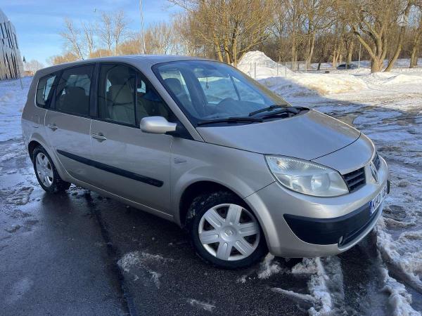 Dzeltens Renault Grand Scenic 2006 Šauļi, ar dzinēja tilpumu 1.87 L un nobraukumu 296 tūkst. km par 1000 €, foto 10 vietnē AUTOMOTO.COM.LV