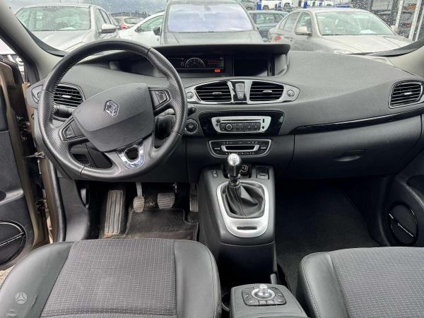 Dzeltens Renault Grand Scenic 2013 Kauņa, ar dzinēja tilpumu 1.60 L un nobraukumu 219 tūkst. km par 3100 €, foto 7 vietnē AUTOMOTO.COM.LV