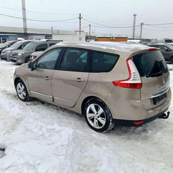 Yellow Renault Grand Scenic 2015 in Kaunas, with an engine capacity of 1.46 L and mileage of 242 thousand km for 4750 €, photo 4 on AUTOMOTO.COM.LV