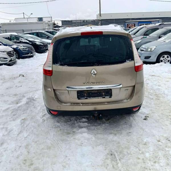 Yellow Renault Grand Scenic 2015 in Kaunas, with an engine capacity of 1.46 L and mileage of 242 thousand km for 4750 €, photo 5 on AUTOMOTO.COM.LV