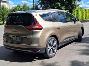 Dzeltens Renault Grand Scenic 2018 Tauragė, ar dzinēja tilpumu 1.50 L un nobraukumu 230 tūkst. km par 8499 €, foto 5 vietnē AUTOMOTO.COM.LV