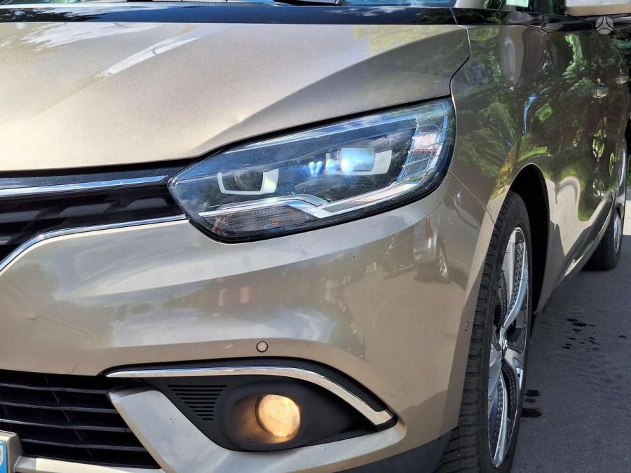 Dzeltens Renault Grand Scenic 2018 Tauragė, ar dzinēja tilpumu 1.50 L un nobraukumu 230 tūkst. km par 8499 €, foto 11 vietnē AUTOMOTO.COM.LV