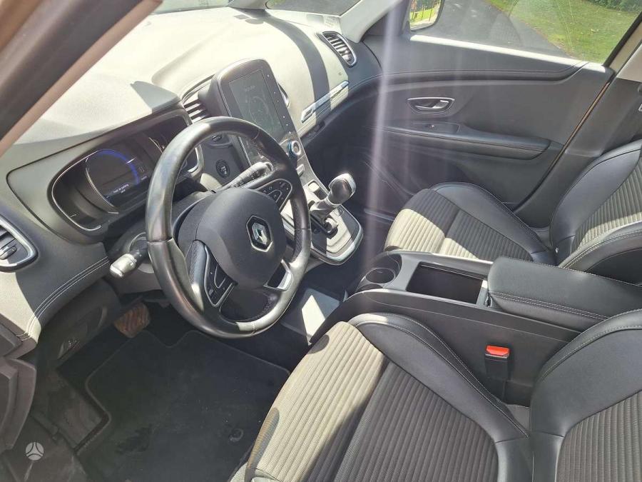 Dzeltens Renault Grand Scenic 2018 Tauragė, ar dzinēja tilpumu 1.50 L un nobraukumu 230 tūkst. km par 8499 €, foto 20 vietnē AUTOMOTO.COM.LV