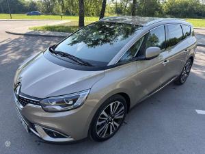Dzeltens Renault Grand Scenic 2018 Kauņa, ar dzinēja tilpumu 1.60 L un nobraukumu 142 tūkst. km par 10999 €, foto 3 vietnē AUTOMOTO.COM.LV