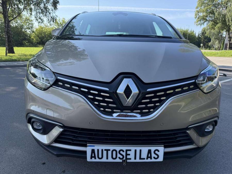 Dzeltens Renault Grand Scenic 2018 Kauņa, ar dzinēja tilpumu 1.60 L un nobraukumu 142 tūkst. km par 10999 €, foto 4 vietnē AUTOMOTO.COM.LV