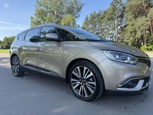 Dzeltens Renault Grand Scenic 2018 Kauņa, ar dzinēja tilpumu 1.60 L un nobraukumu 142 tūkst. km par 10999 €, foto 5 vietnē AUTOMOTO.COM.LV