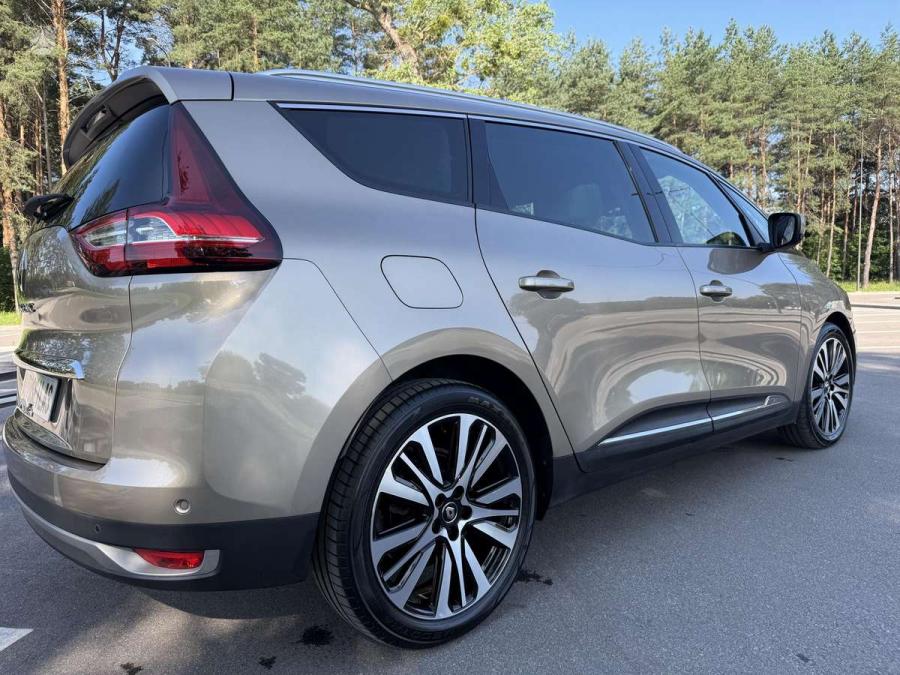 Dzeltens Renault Grand Scenic 2018 Kauņa, ar dzinēja tilpumu 1.60 L un nobraukumu 142 tūkst. km par 10999 €, foto 9 vietnē AUTOMOTO.COM.LV