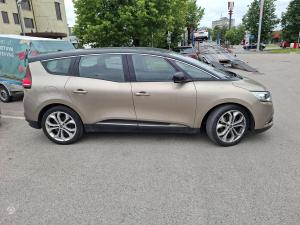 Dzeltens Renault Grand Scenic 2019 Kauņa, ar dzinēja tilpumu 1.75 L un nobraukumu 126 tūkst. km par 5800 €, foto 5 vietnē AUTOMOTO.COM.LV