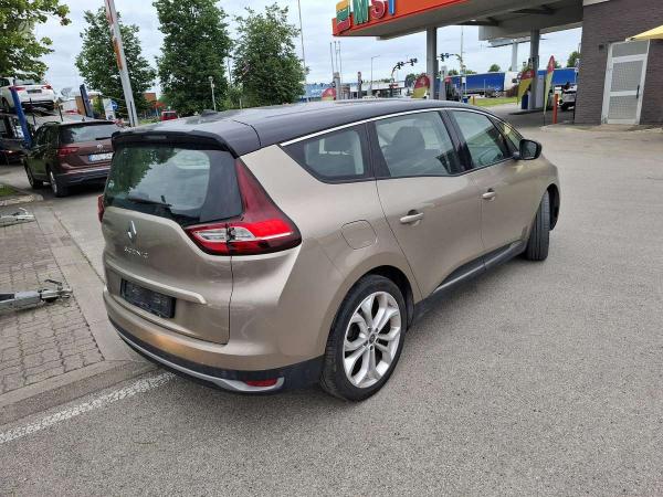 Dzeltens Renault Grand Scenic 2019 Kauņa, ar dzinēja tilpumu 1.75 L un nobraukumu 126 tūkst. km par 5800 €, foto 7 vietnē AUTOMOTO.COM.LV