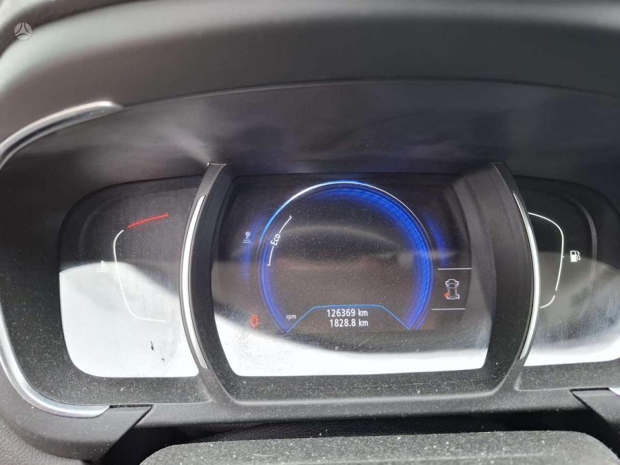 Dzeltens Renault Grand Scenic 2019 Kauņa, ar dzinēja tilpumu 1.75 L un nobraukumu 126 tūkst. km par 5800 €, foto 13 vietnē AUTOMOTO.COM.LV