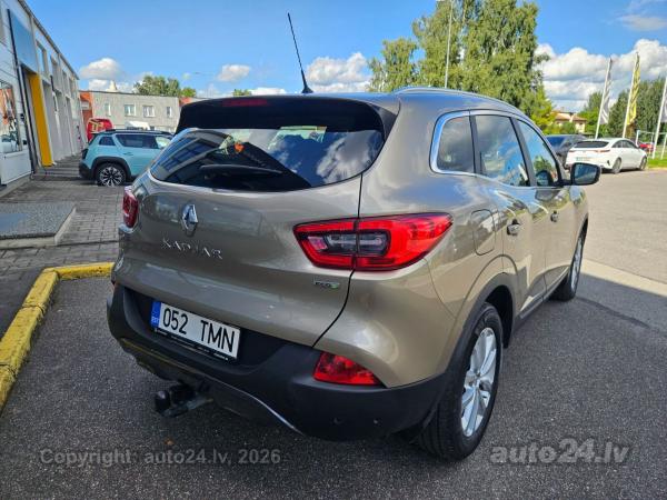 Beige Renault Kadjar 2017 in Tartu, with an engine capacity of 1.46 L and mileage of 83 thousand km for 11990 €, photo 5 on AUTOMOTO.COM.LV