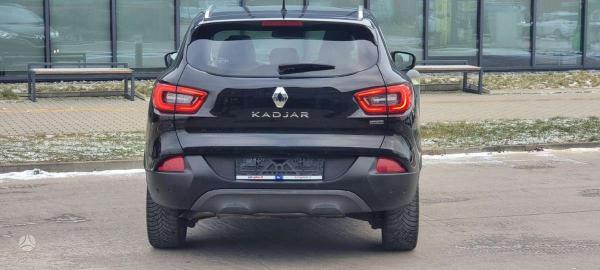 Black Renault Kadjar 2015 in Siauliai, with an engine capacity of 1.60 L and mileage of 183 thousand km for 8900 €, photo 7 on AUTOMOTO.COM.LV