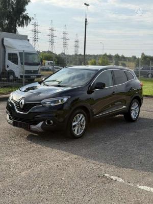 Black Renault Kadjar 2015 in Vilnius, with an engine capacity of 1.46 L and mileage of 240 thousand km for 7700 €, photo  on AUTOMOTO.COM.LV