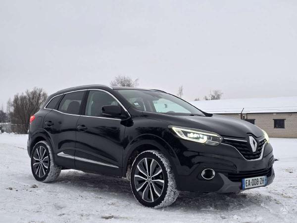 Черный Рено Kadjar 2016 в Таураге, объемом двигателя 1.60 л и пробегом 175 тыс. км за 8700 €, фото 1 на AUTOMOTO.COM.LV