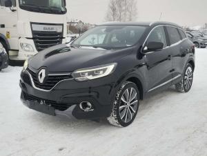 Black Renault Kadjar 2016 in Taurage, with an engine capacity of 1.20 L and mileage of 130 thousand km for 8200 €, photo  on AUTOMOTO.COM.LV