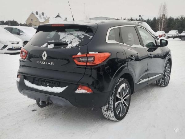 Черный Рено Kadjar 2016 в Таураге, объемом двигателя 1.20 л и пробегом 130 тыс. км за 8200 €, фото 3 на AUTOMOTO.COM.LV