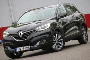 Melns Renault Kadjar 2016 Rīga, ar dzinēja tilpumu 1.50 L un nobraukumu 192 tūkst. km par 9990 €, foto  vietnē AUTOMOTO.COM.LV