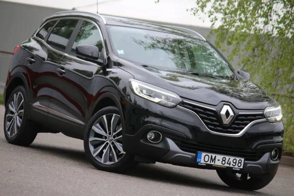 Черный Рено Kadjar 2016 в Рига, объемом двигателя 1.50 л и пробегом 192 тыс. км за 9990 €, фото 3 на AUTOMOTO.COM.LV