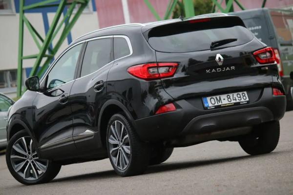 Черный Рено Kadjar 2016 в Рига, объемом двигателя 1.50 л и пробегом 192 тыс. км за 9990 €, фото 4 на AUTOMOTO.COM.LV