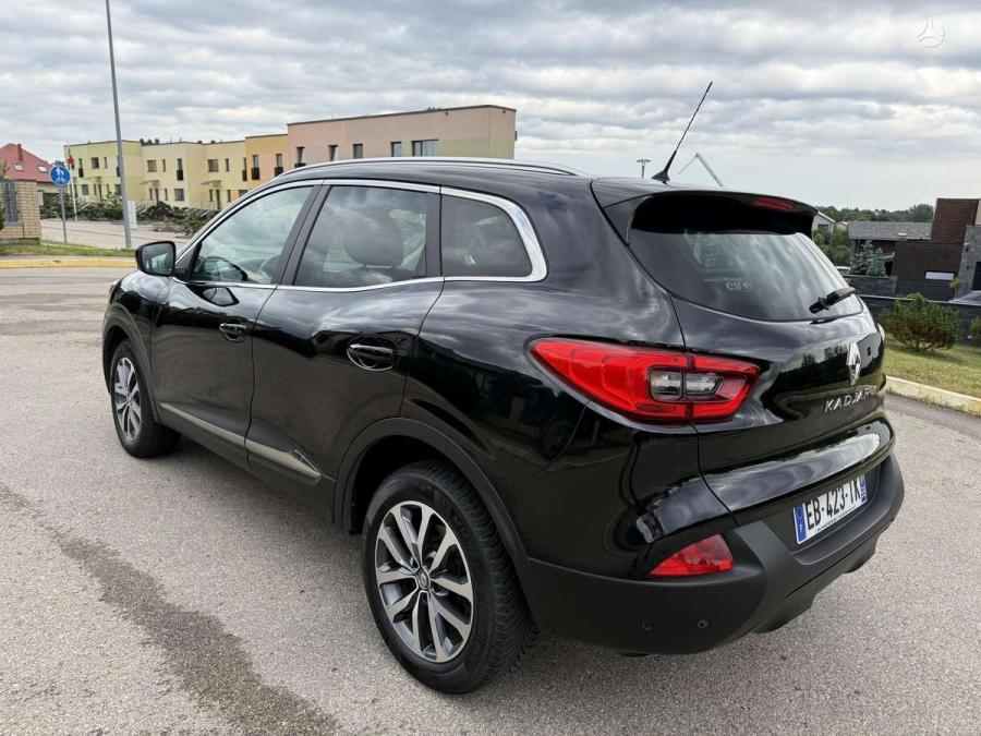 Черный Рено Kadjar 2016 в Таураге, объемом двигателя 1.20 л и пробегом 130 тыс. км за 7900 €, фото 6 на AUTOMOTO.COM.LV
