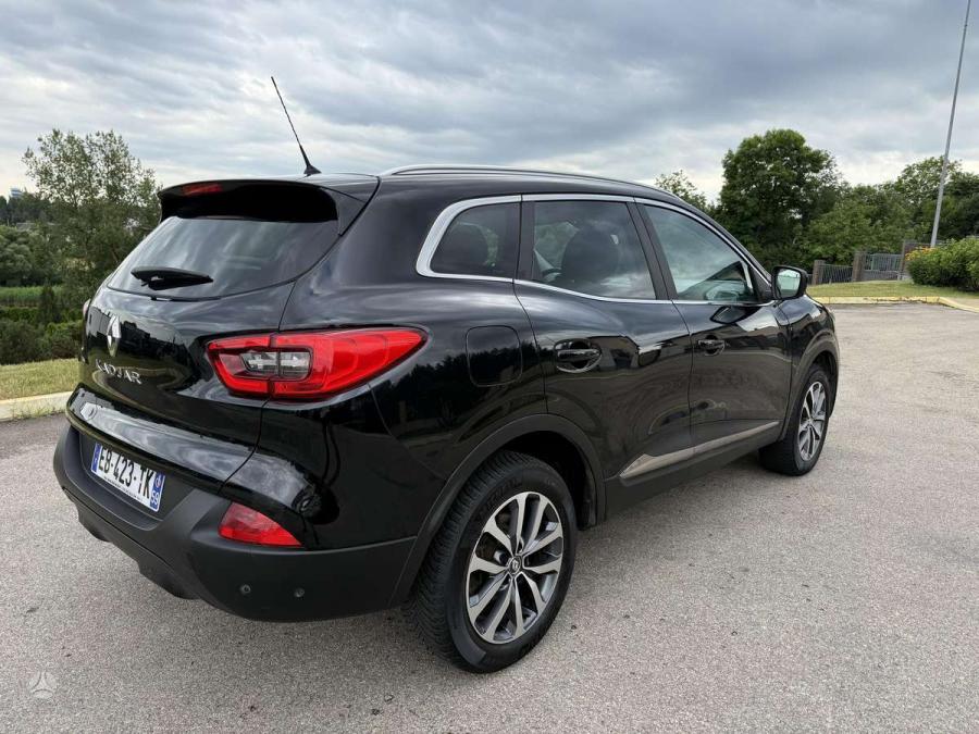 Черный Рено Kadjar 2016 в Таураге, объемом двигателя 1.20 л и пробегом 130 тыс. км за 7900 €, фото 10 на AUTOMOTO.COM.LV