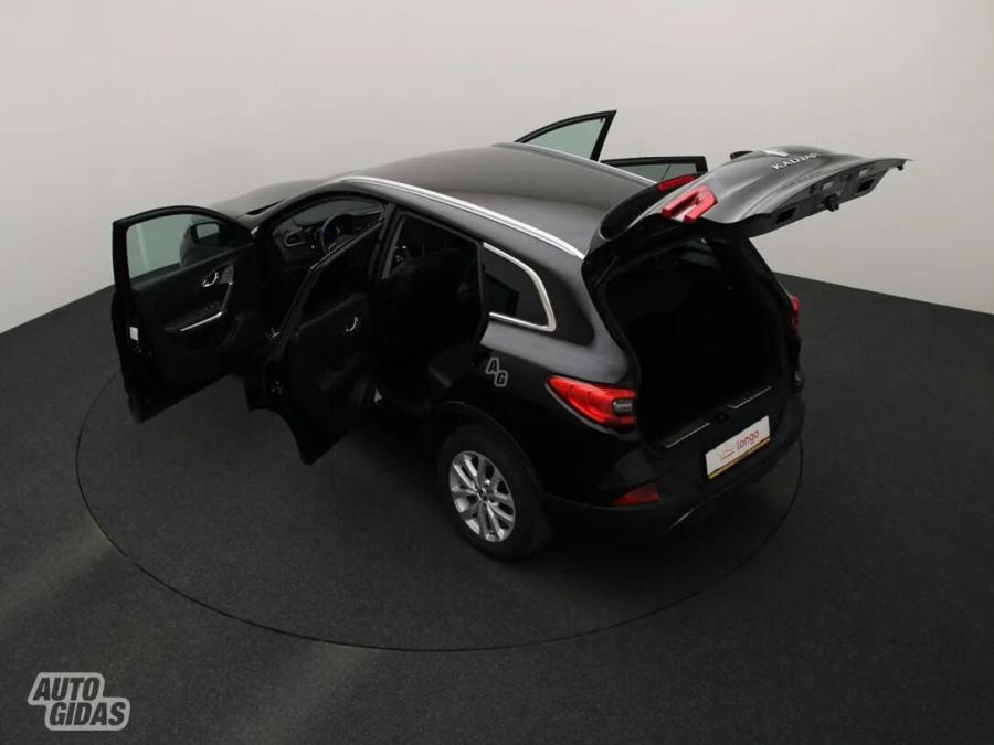 Black Renault Kadjar 2016 in Vilnius, with an engine capacity of 1.20 L and mileage of 170 thousand km for 9099 €, photo 14 on AUTOMOTO.COM.LV