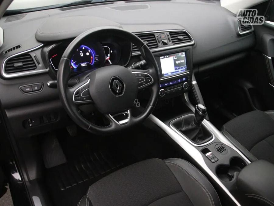 Black Renault Kadjar 2016 in Vilnius, with an engine capacity of 1.20 L and mileage of 170 thousand km for 9099 €, photo 17 on AUTOMOTO.COM.LV