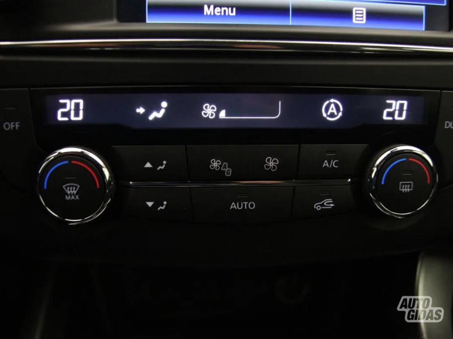 Black Renault Kadjar 2016 in Vilnius, with an engine capacity of 1.20 L and mileage of 170 thousand km for 9099 €, photo 21 on AUTOMOTO.COM.LV