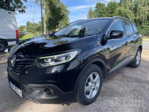 Black Renault Kadjar 2016 in Riga, with an engine capacity of 1.50 L and mileage of 113 thousand km for 8590 €, photo  on AUTOMOTO.COM.LV