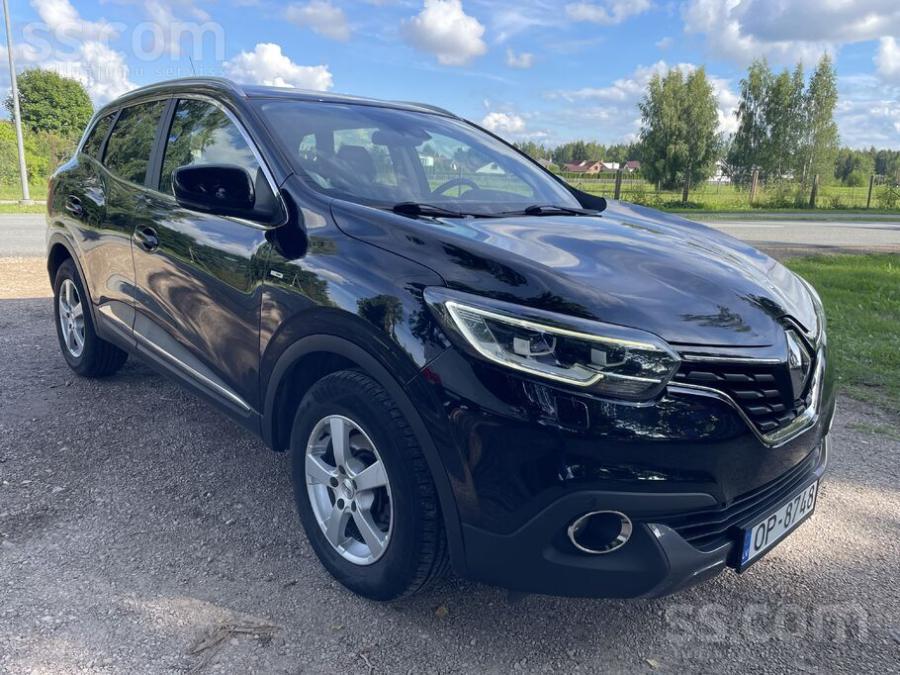 Черный Рено Kadjar 2016 в Рига, объемом двигателя 1.50 л и пробегом 113 тыс. км за 8590 €, фото 8 на AUTOMOTO.COM.LV