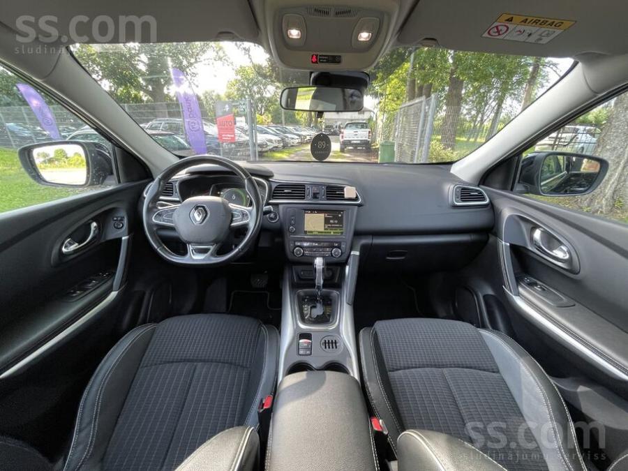 Черный Рено Kadjar 2016 в Рига, объемом двигателя 1.50 л и пробегом 113 тыс. км за 8590 €, фото 22 на AUTOMOTO.COM.LV