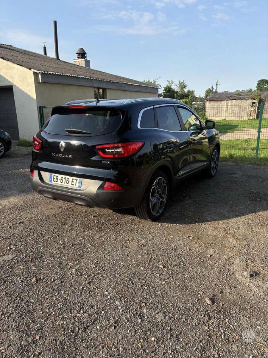 Черный Рено Kadjar 2016 в Таураге, объемом двигателя 1.46 л и пробегом 199 тыс. км за 8400 €, фото 4 на AUTOMOTO.COM.LV