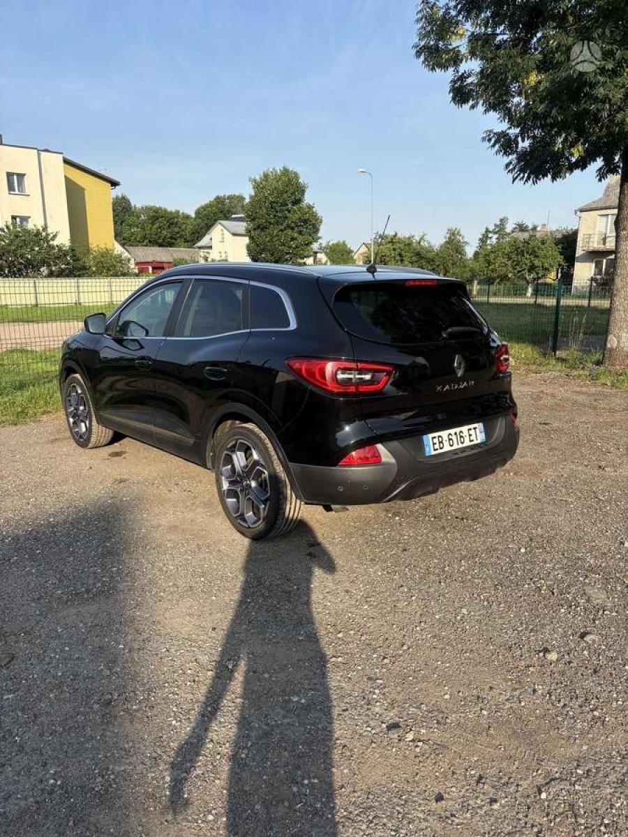 Черный Рено Kadjar 2016 в Таураге, объемом двигателя 1.46 л и пробегом 199 тыс. км за 8400 €, фото 5 на AUTOMOTO.COM.LV