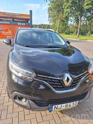 Black Renault Kadjar 2016 in Riga, with an engine capacity of 1.50 L and mileage of 224 thousand km for 8800 €, photo  on AUTOMOTO.COM.LV