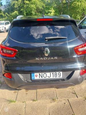 Черный Рено Kadjar 2016 в Вильнюс, объемом двигателя 1.60 л и пробегом 174 тыс. км за 9800 €, фото 3 на AUTOMOTO.COM.LV