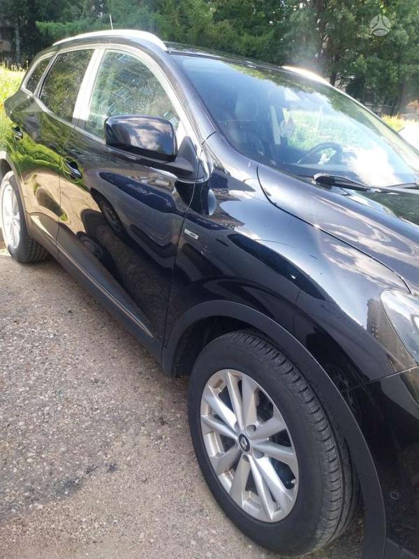 Черный Рено Kadjar 2016 в Вильнюс, объемом двигателя 1.60 л и пробегом 174 тыс. км за 9800 €, фото 5 на AUTOMOTO.COM.LV