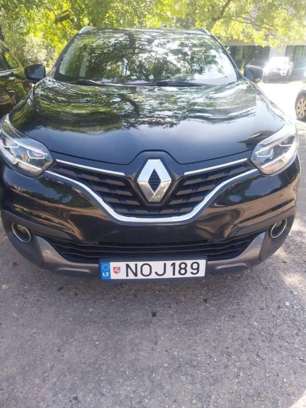 Черный Рено Kadjar 2016 в Вильнюс, объемом двигателя 1.60 л и пробегом 174 тыс. км за 9800 €, фото 7 на AUTOMOTO.COM.LV
