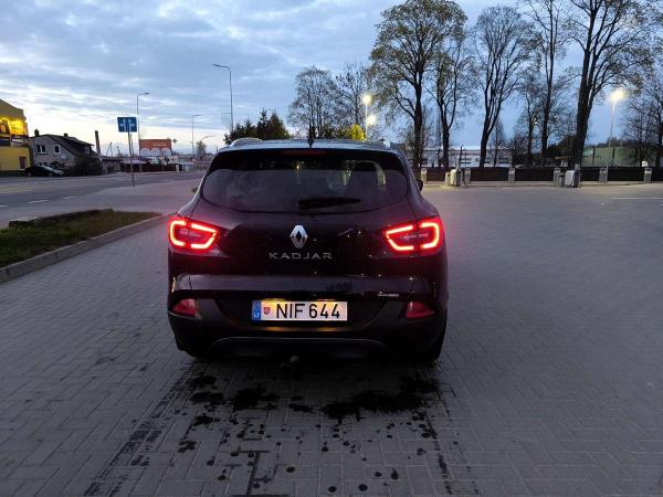 Черный Рено Kadjar 2016 в Таураге, объемом двигателя 0.00 л и пробегом 249 тыс. км за 8350 €, фото 7 на AUTOMOTO.COM.LV