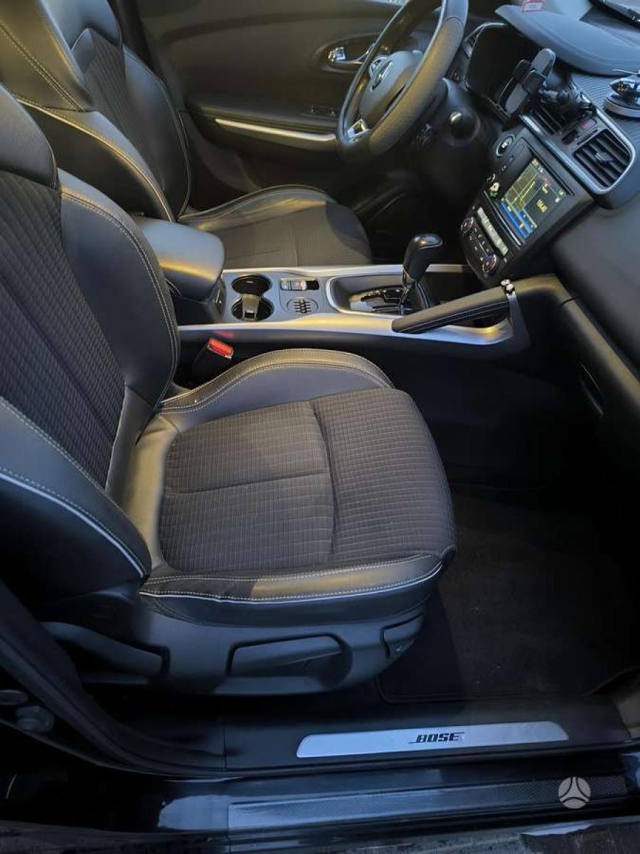 Melns Renault Kadjar 2016 Tauragė, ar dzinēja tilpumu 0.00 L un nobraukumu 249 tūkst. km par 8350 €, foto 12 vietnē AUTOMOTO.COM.LV