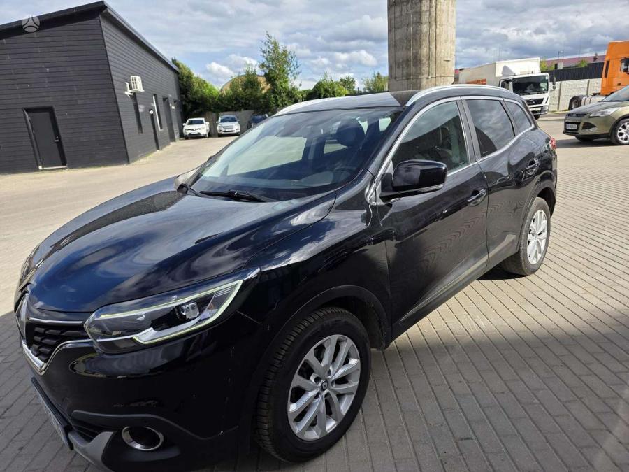 Melns Renault Kadjar 2016 Tauragė, ar dzinēja tilpumu 1.20 L un nobraukumu 150 tūkst. km par 7000 €, foto 13 vietnē AUTOMOTO.COM.LV