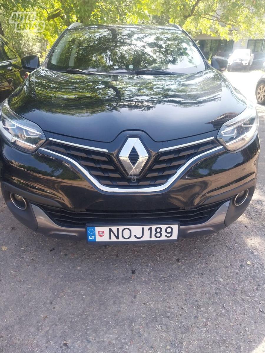 Черный Рено Kadjar 2016 в Вильнюс, объемом двигателя 1.60 л и пробегом 176 тыс. км за 8900 €, фото 1 на AUTOMOTO.COM.LV