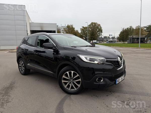Черный Рено Kadjar 2016 в Рига, объемом двигателя 1.50 л и пробегом 290 тыс. км за 6490 €, фото 3 на AUTOMOTO.COM.LV