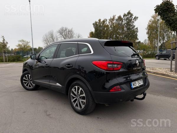 Черный Рено Kadjar 2016 в Рига, объемом двигателя 1.50 л и пробегом 290 тыс. км за 6490 €, фото 4 на AUTOMOTO.COM.LV