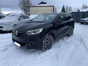Melns Renault Kadjar 2017 Tauragė, ar dzinēja tilpumu 1.20 L un nobraukumu 155 tūkst. km par 8200 €, foto  vietnē AUTOMOTO.COM.LV