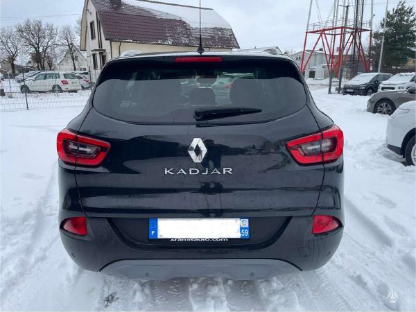 Melns Renault Kadjar 2017 Tauragė, ar dzinēja tilpumu 1.20 L un nobraukumu 155 tūkst. km par 8200 €, foto 5 vietnē AUTOMOTO.COM.LV