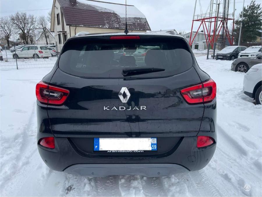 Melns Renault Kadjar 2017 Tauragė, ar dzinēja tilpumu 1.20 L un nobraukumu 155 tūkst. km par 8200 €, foto 5 vietnē AUTOMOTO.COM.LV