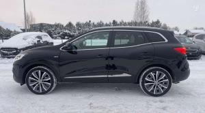 Black Renault Kadjar 2017 in Taurage, with an engine capacity of 1.20 L and mileage of 155 thousand km for 8300 €, photo 9 on AUTOMOTO.COM.LV