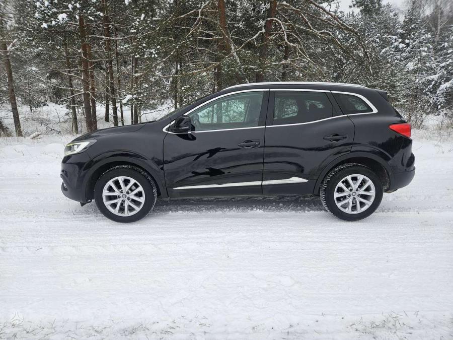 Черный Рено Kadjar 2017 в Расейняй, объемом двигателя 1.50 л и пробегом 225 тыс. км за 8100 €, фото 5 на AUTOMOTO.COM.LV